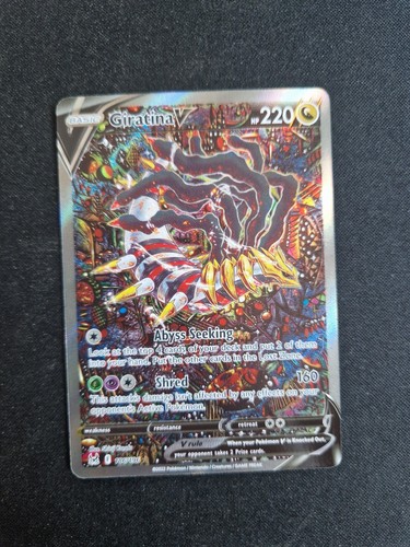 Pokemon Giratina v Alt Art Lost Origin #186/196 SEE DESCRIPTION | eBay