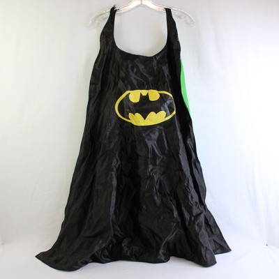 Six Flags Reversible Batman/Joker Cape Costume Accessory Adult One Size ...
