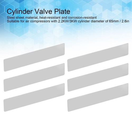 10Pcs Cylinder Valve Plate Rectangular Air Pump Replacement Accessories ...
