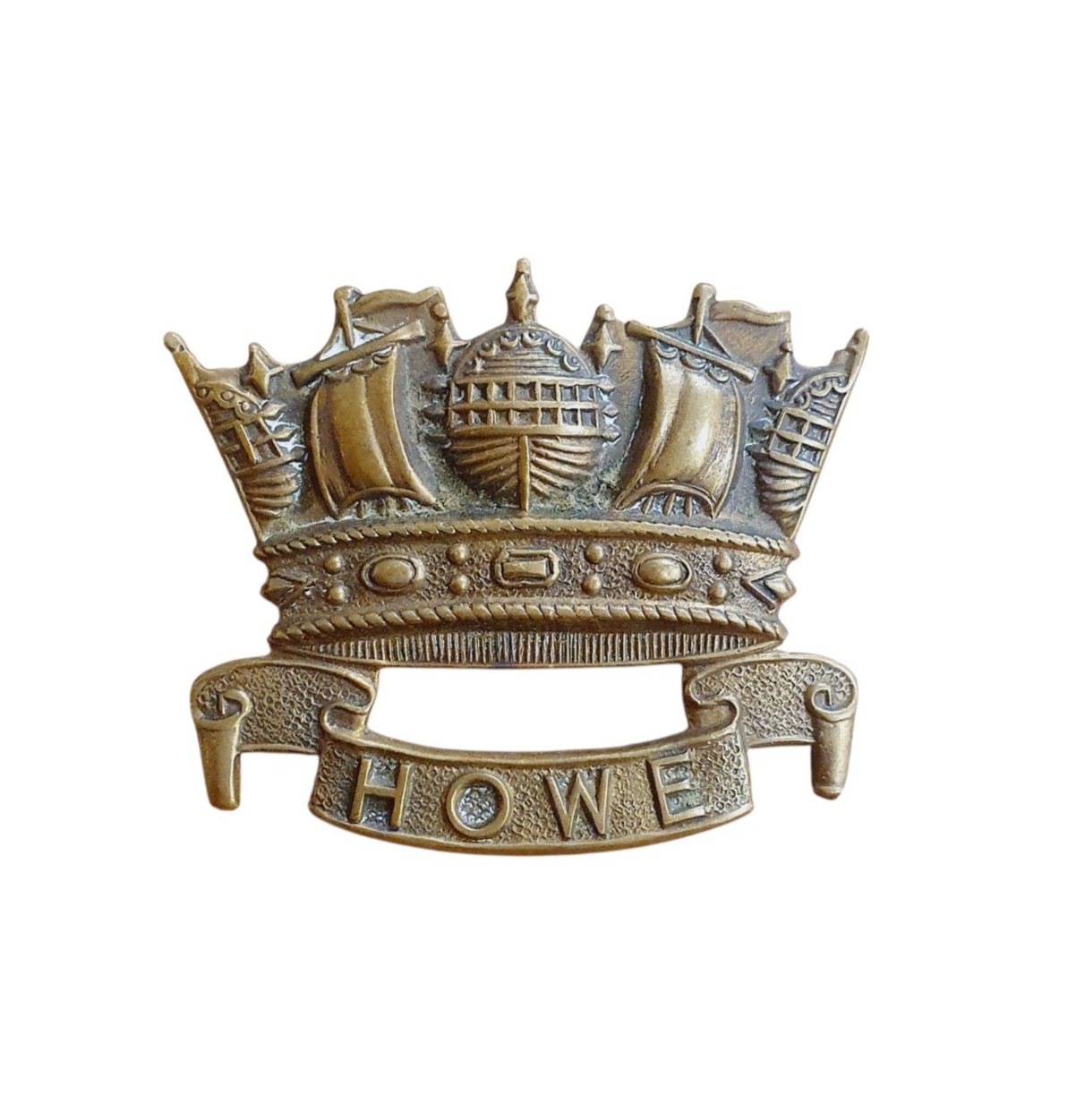 ROYAL NAVAL DIVISION HOOD BATTALION CAP BADGE MAKER GAUNT TAB (0) | eBay UK
