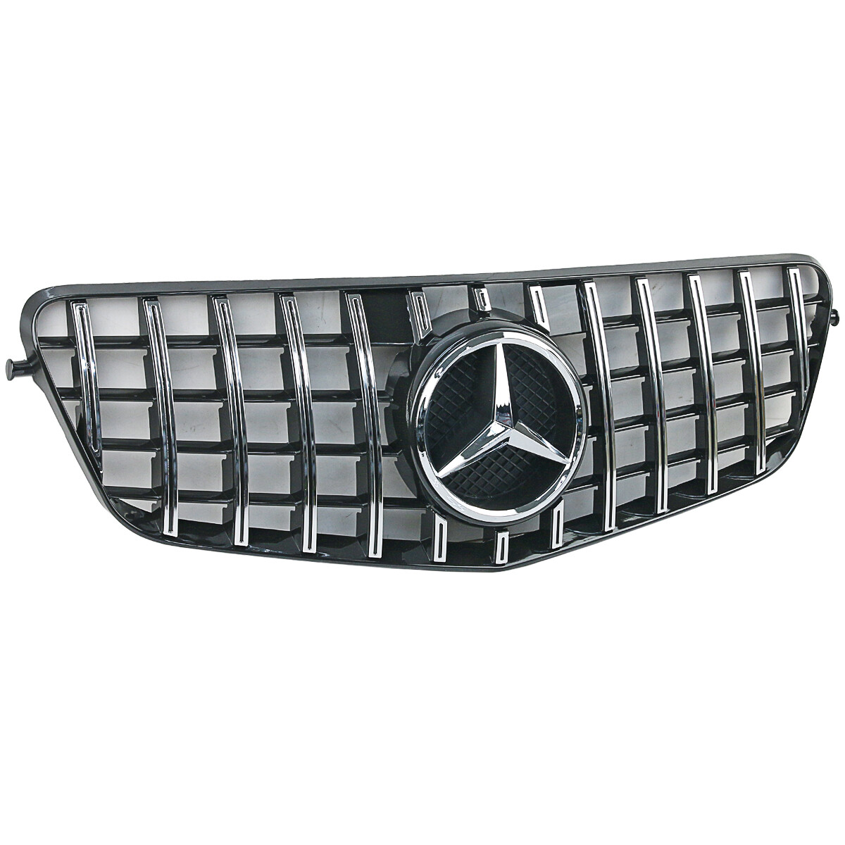 Front Chrome GT Grille For Mercedes Benz W212 E-Class E180 E200 E300 ...