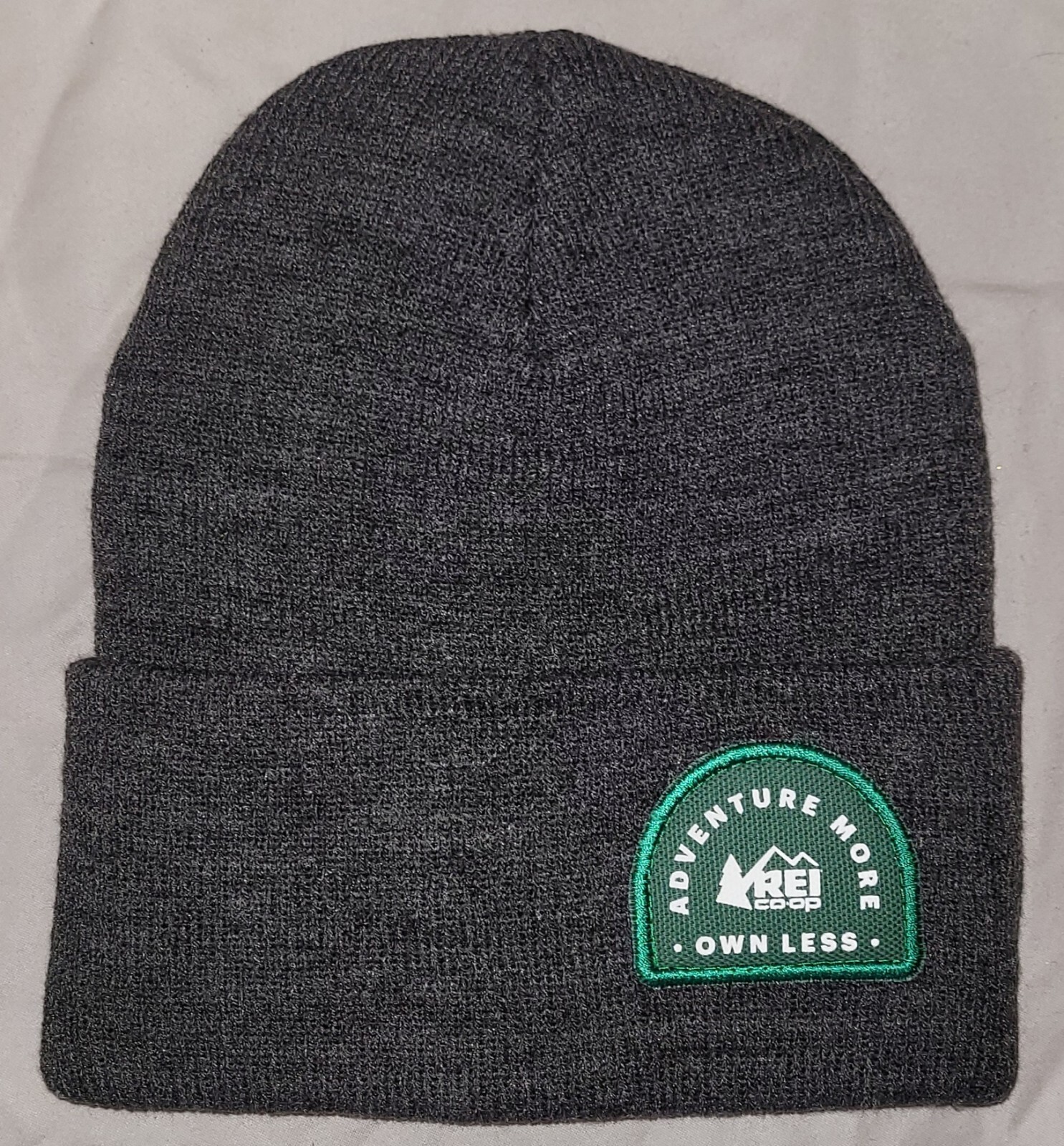 REI Co-Op - Knit Hat/Cap Beanie One Size Charcoal Gray Adventure More ...