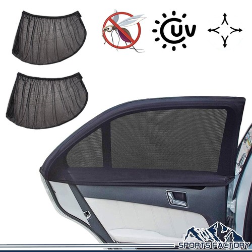Car Side Window Sun Shade Cover Visor Sunshade Screen Mesh Shield UV ...