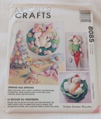 McCall's Crafts Spring Has Sprung Easter Pattern 8065 NOS Vintage Uncut ...