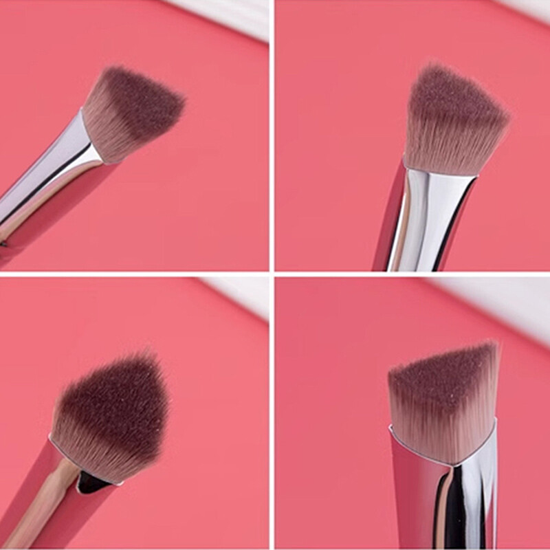 Makeup Brush Nose Contour Brush Flat Top Blush Brush Concealer Angled BruRA | eBay