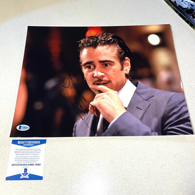 COLIN FARRELL signed autographed 11X14 PHOTO ACTOR BECKETT BAS COA ...