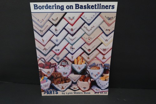 CHOICE BORDERS Cross Stitch Pattern Books Basketliners Towels Bread ...