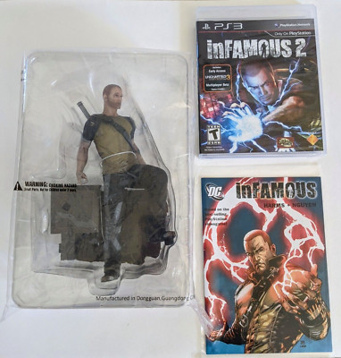 *BRAND NEW* inFamous 2 (PS3) + Limited Edition Statue & MIni-Comic ...