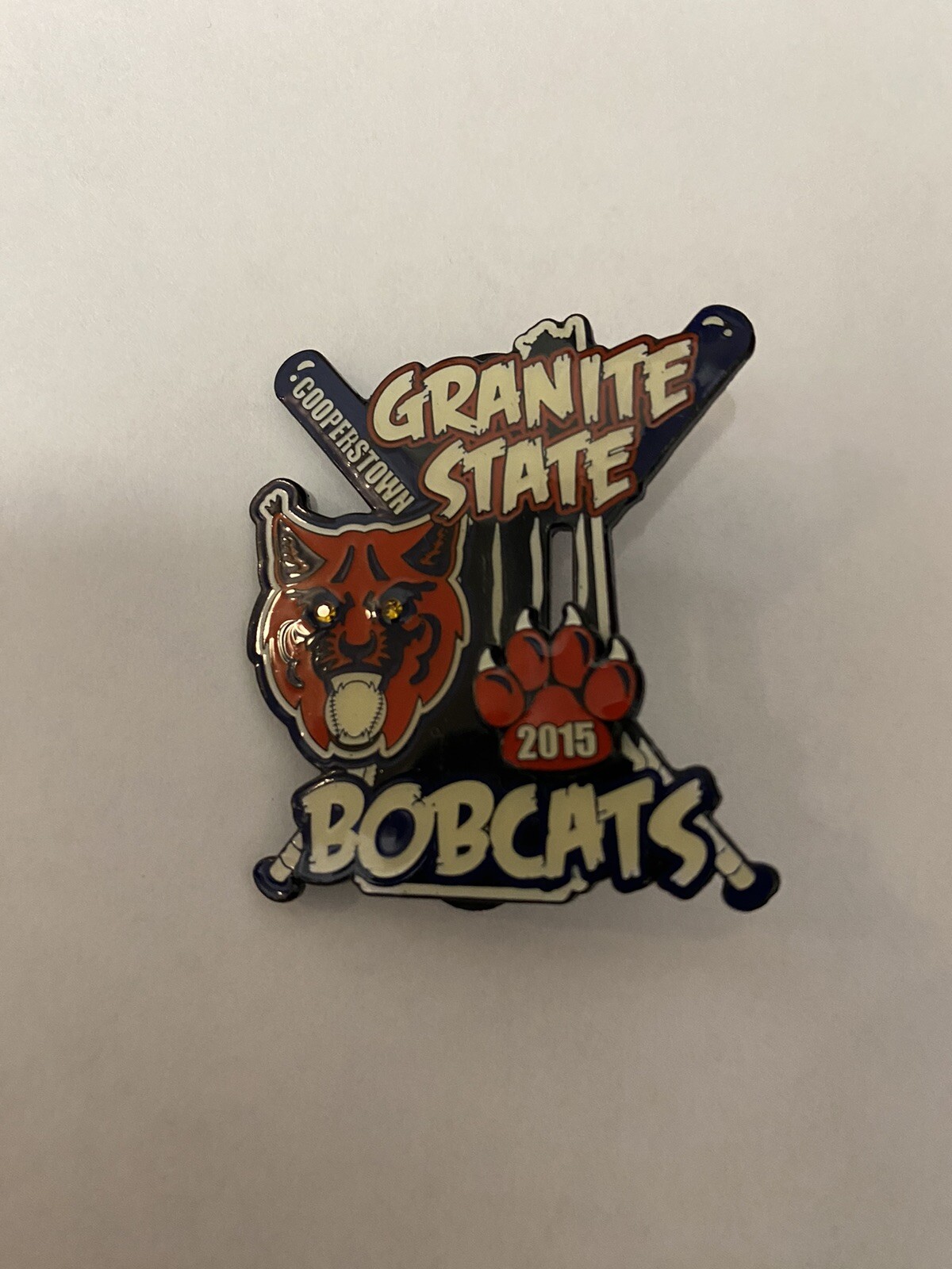 Cooperstown Dreams Park Trading Pins Granite State Bobcats 2015 | eBay