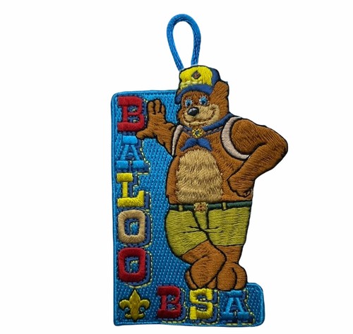 BSA Licensed Baloo Boy Scout 3 .5 Inch Official Patch AVA0137 F5D31W | eBay