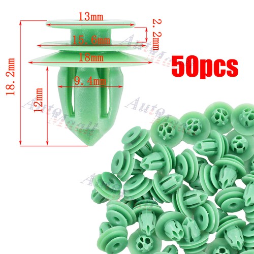 50pcs Door Panel Interior Trim Clip For Honda Civic CR-V City Accord ...