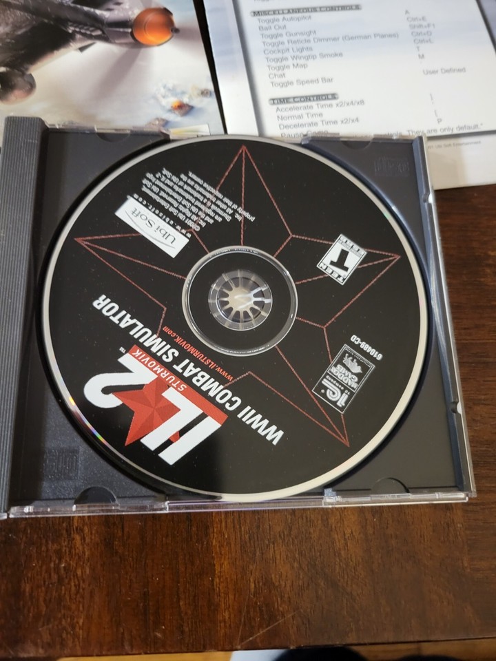 IL-2 Sturmovik WWII Combat Simulator, Simulation Game (Ubisoft, 2001 ...