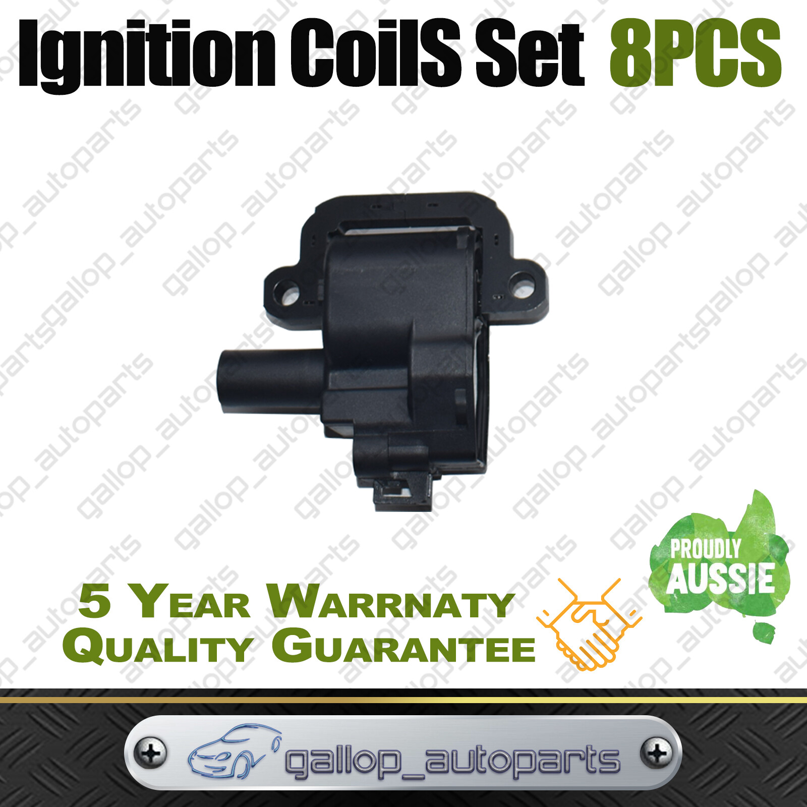 8X Ignition Coils For Holden Commodore VT VX VY VZ Statesman WH WK WL ...