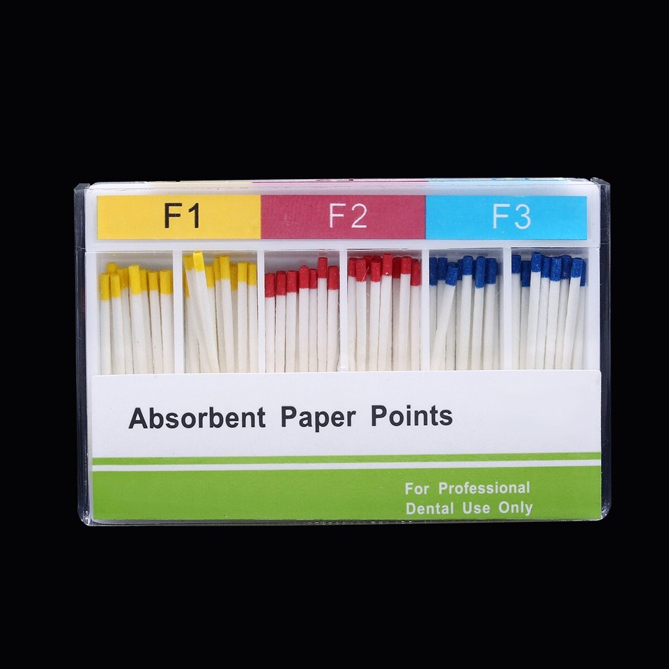 5X AZDENT Dental Endodontics Absorbent Paper Points F1 F2 F3 | eBay