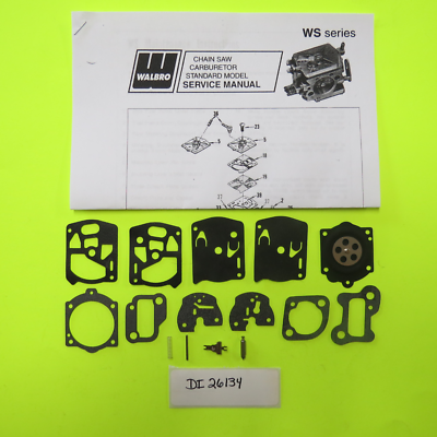 Tronçonneuse Partner A55 F55 P55 F65 P70 P7000 Walbro WS10 WS18 K10-WS ...