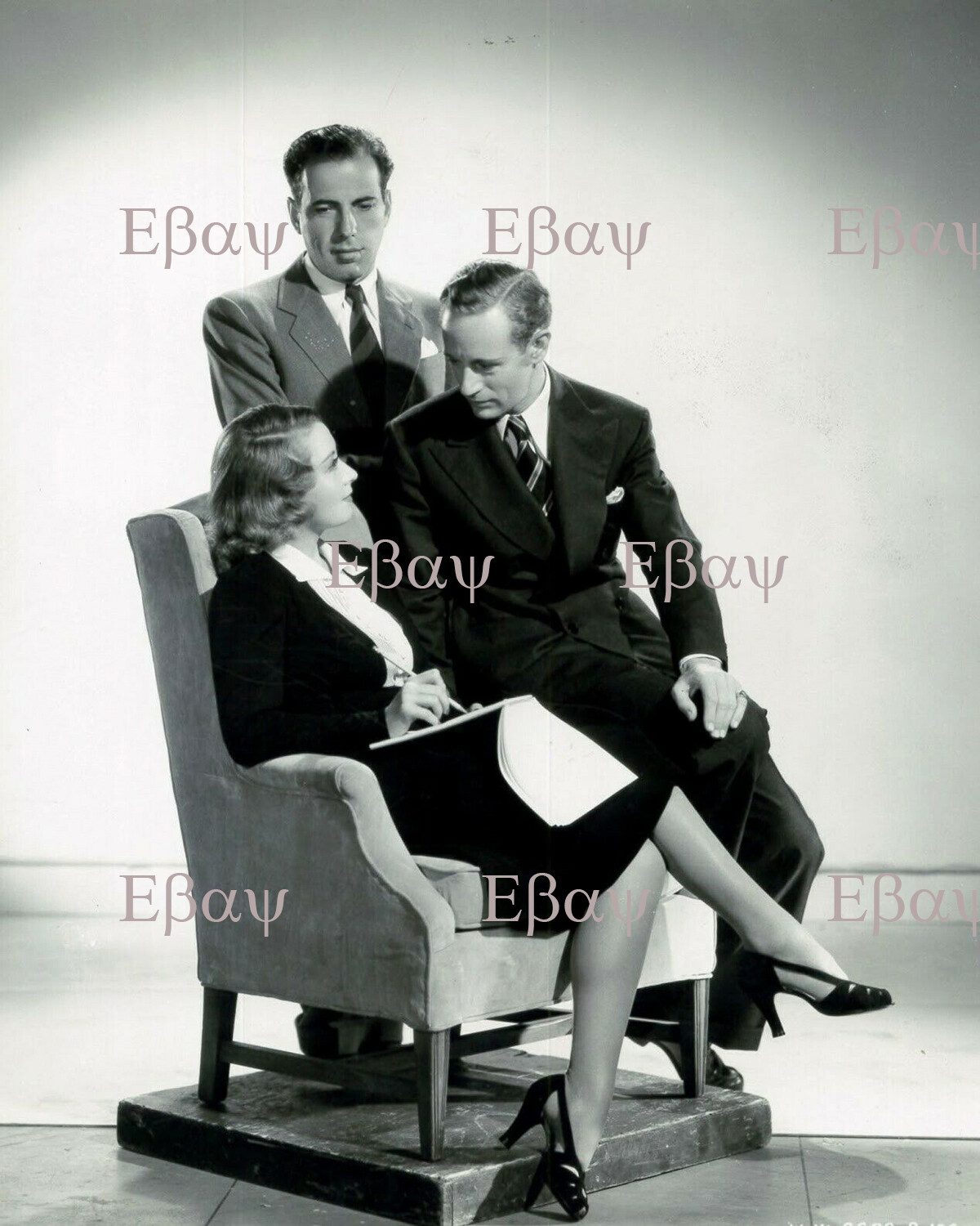 Leslie Howard Joan Blondell Humphrey Bogart in Stand-In 8X10 Photo ...