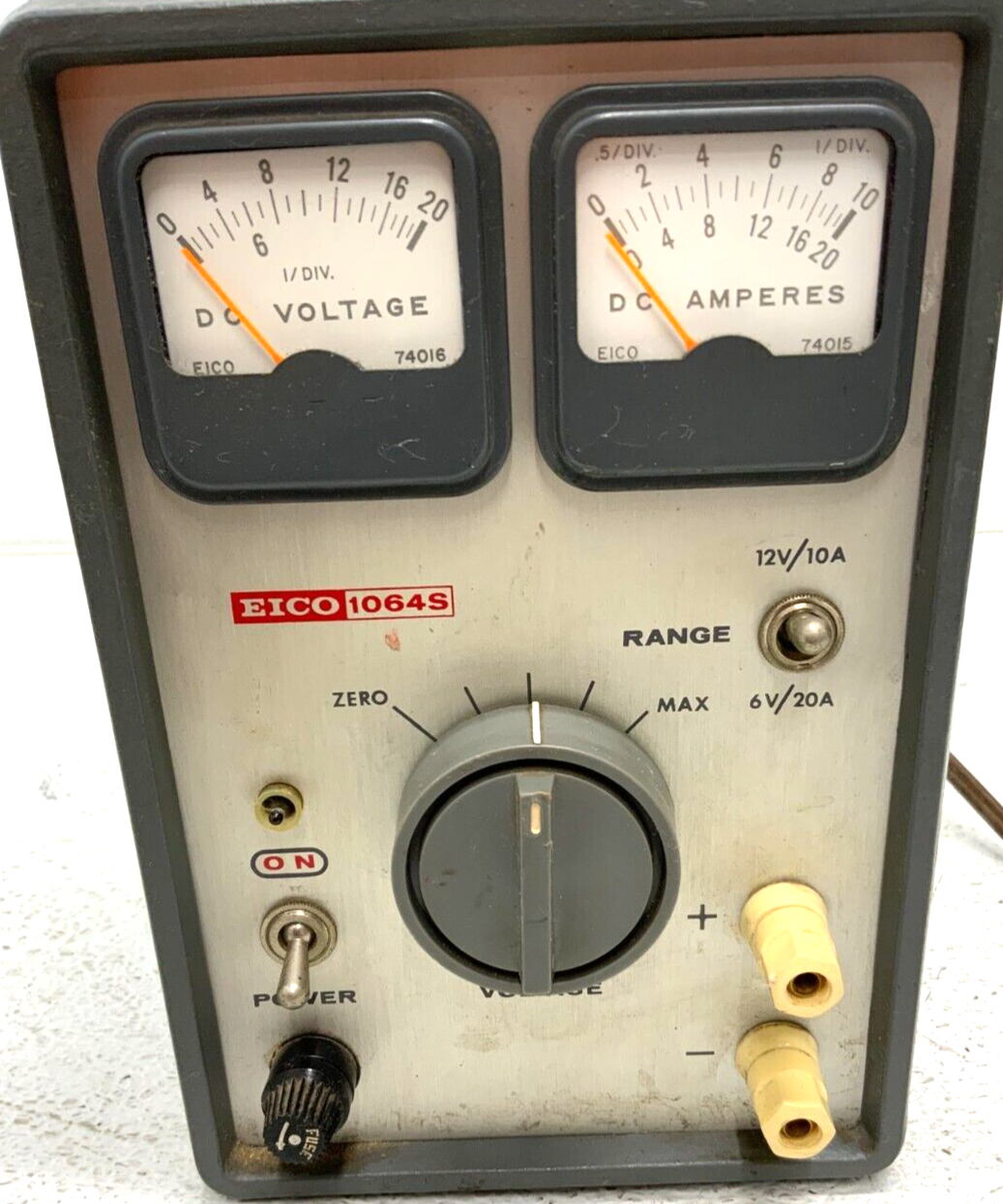 Vintage EICO 1064S Variable Power Battery Eliminator and Charger for ...