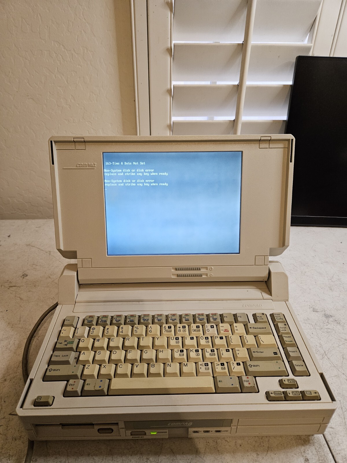 Compaq SLT/286 Computer Model 2680 Powers On | eBay