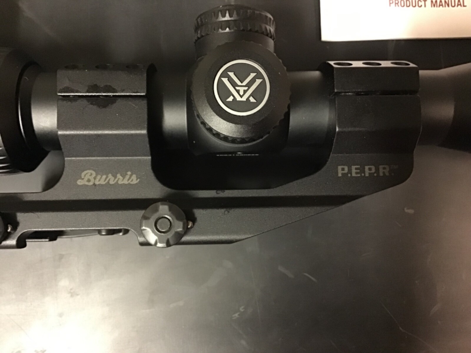 Vortex Crossfire II 3-9x40 V-Brite Red Dot Scope & Burris P.E.P.R. QD ...