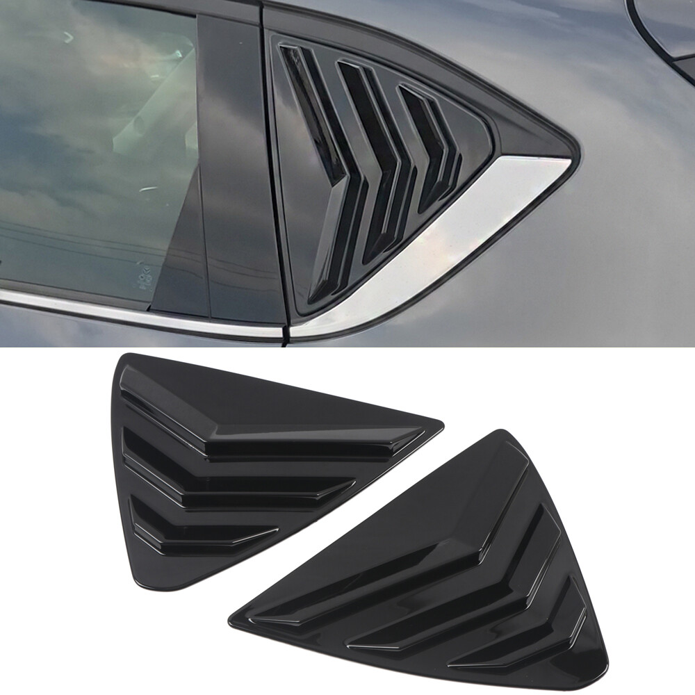 For Mazda CX-5 2017-2020 Black Rear Window Louvers Shades Shutter ...