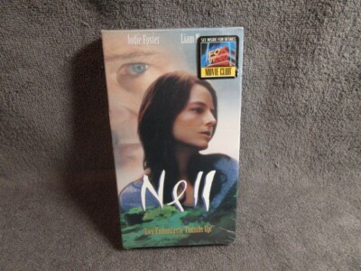 Nell VHS 1994 movie - Jodie Foster Liam Neeson Natasha Richardson - NEW ...