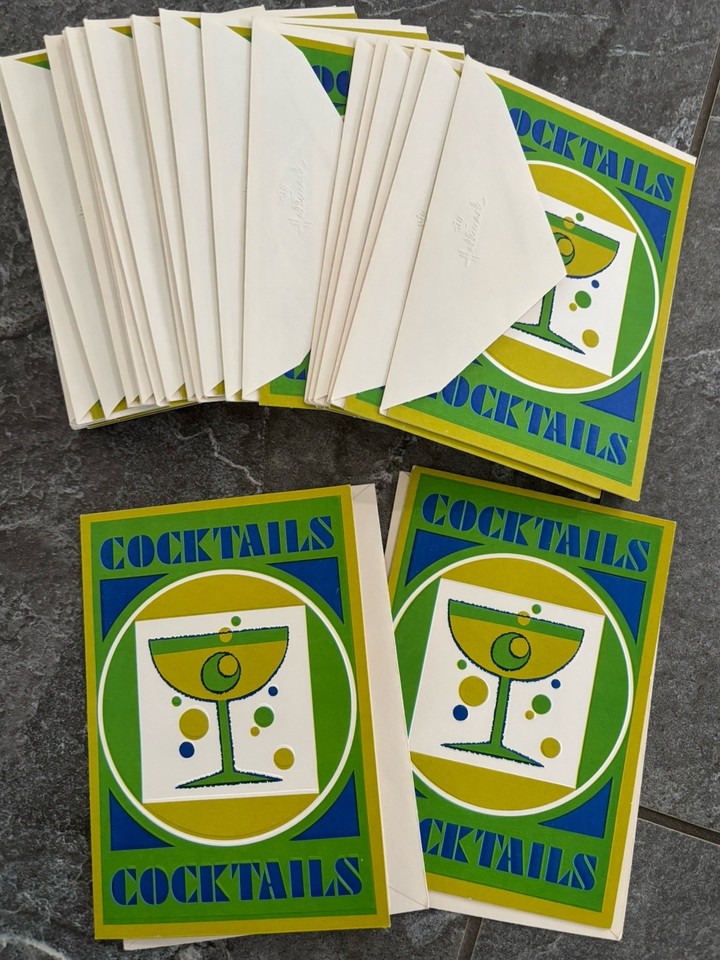 Vintage 70’s Unused Greeting Card Party Invitations Lot Of 28 | eBay