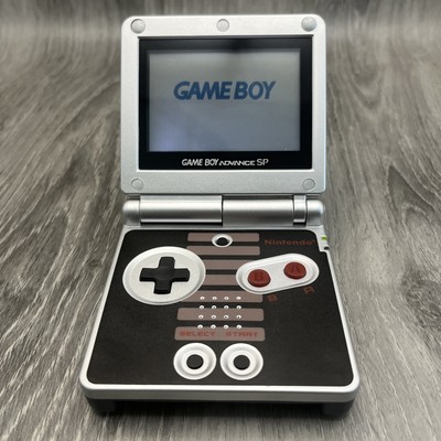 Nintendo GameBoy Advance SP Shell Replacement NES Edition Full Housing ...