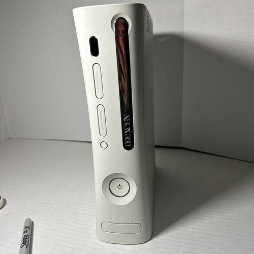 Microsoft Xbox 360 Core White System Console Only Untested For Parts Or ...
