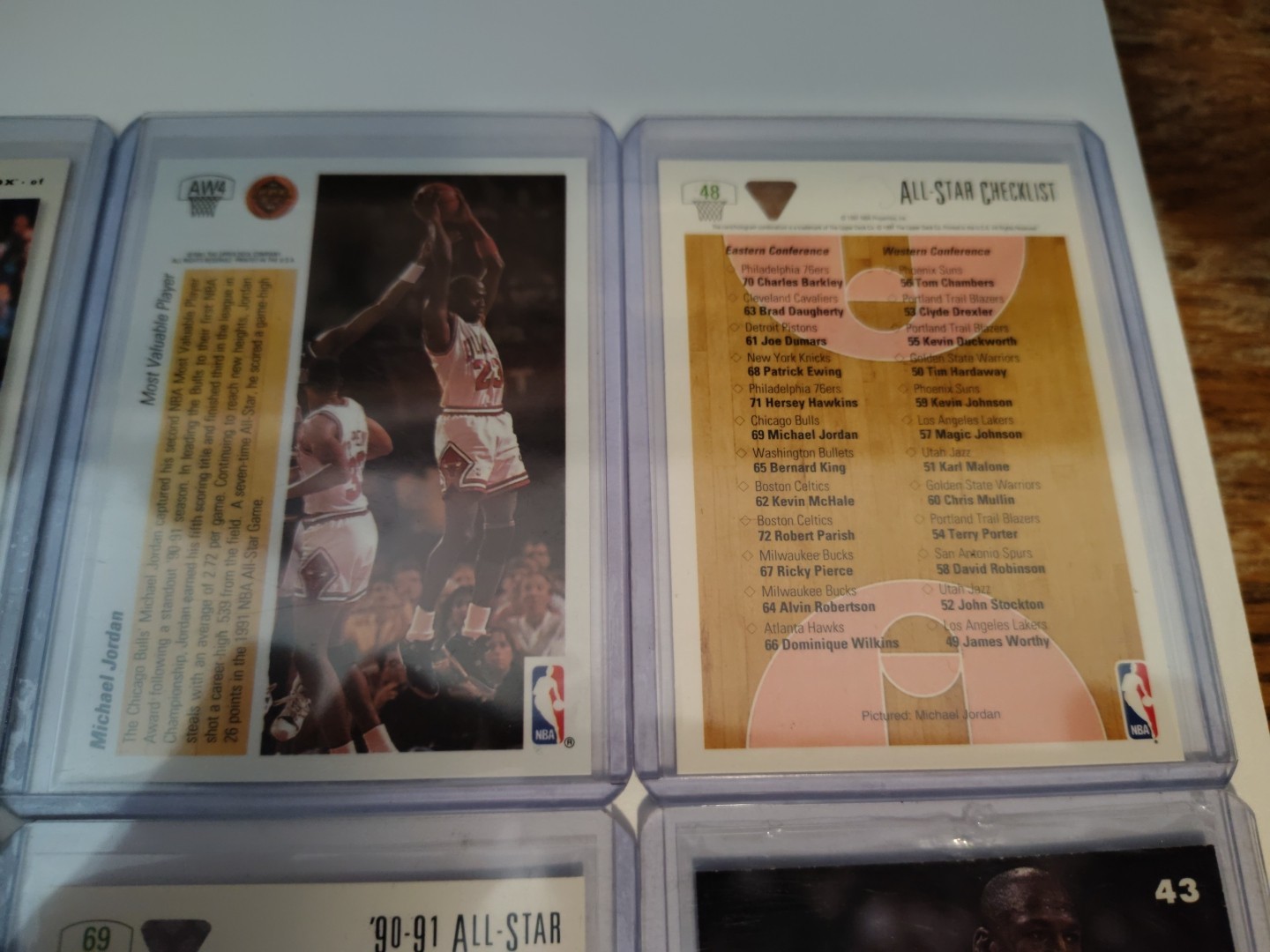 Michael Jordan Lot Of 8 Basketball Cards Plus Baseball Rookie Card | eBay