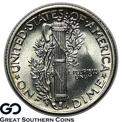 1941-S Mercury Dime, Full Split Bands, Solid Gem BU++ FSB | eBay