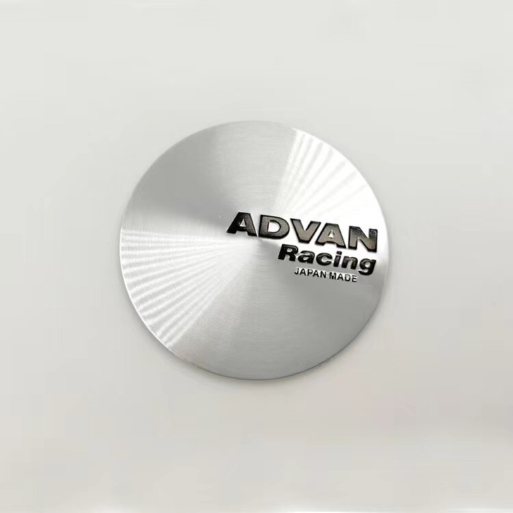 4Pcs 56mm Advan Racing Wheel Center Rim Cap Hub Sticker Emblem Badge 3 ...