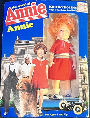 Vintage 1982 The World of Annie 6" Doll Knickerbocker Toys That Love ...