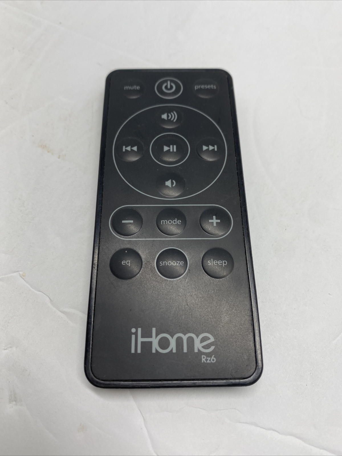 iHome RZ6 Remote Black. 0006 | eBay