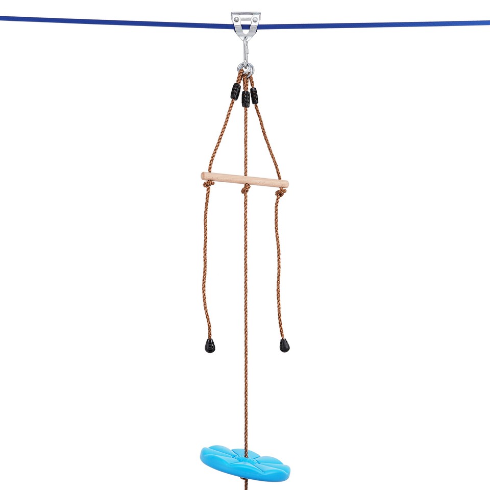 Uimoso 52 ft Zip Line Kit for Kids Adult Trolley Slackers Zipline Up to ...