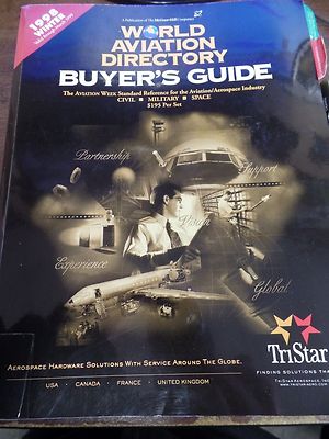 World Aviation Directory Buyer's Guide 1998 Winter Ex-FAA Library ...