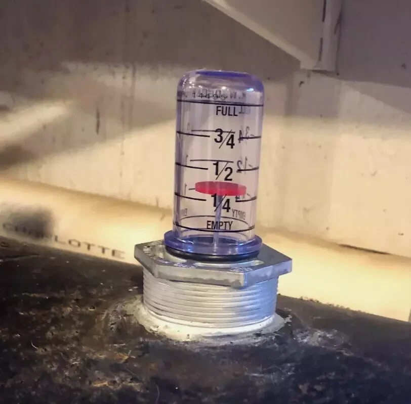 Heating Fuel Oil Tank Gauge Replac Oil Level Checking 275/330 gal ...