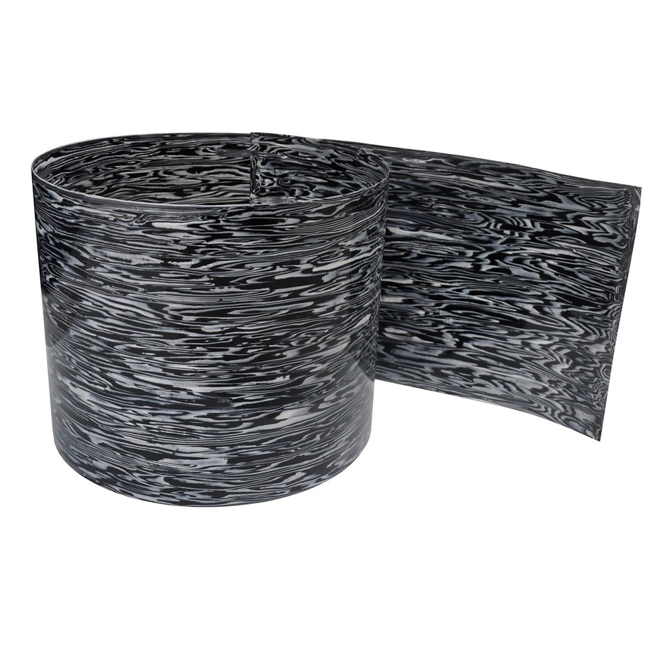 2x Drum Wrap Musical Instrument Deco Sheet 10x60 16x60 Black White Wood ...