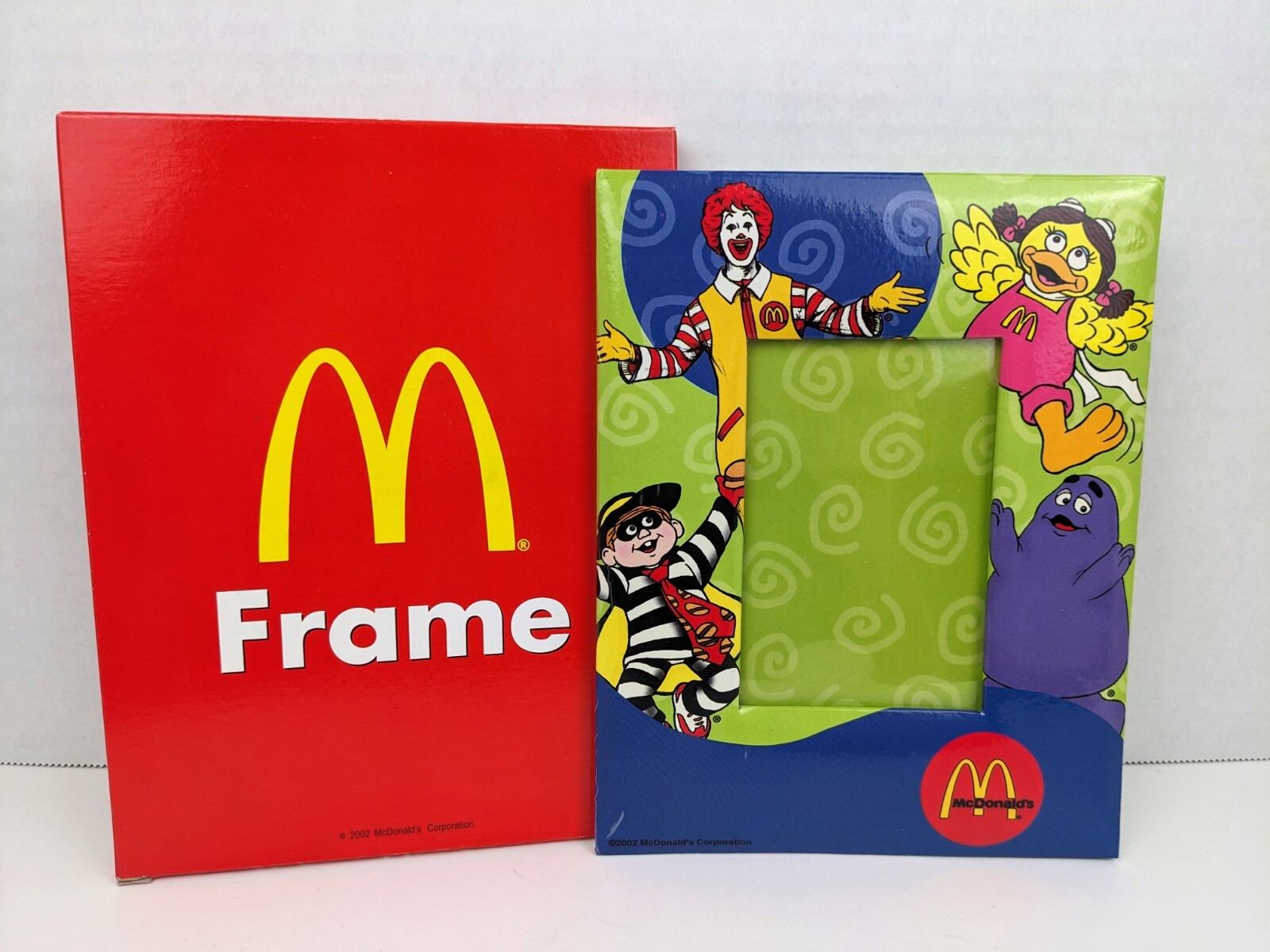 VTG 2002 McDonalds Collectible Photo Frame Grimace Birdie Ronald ...