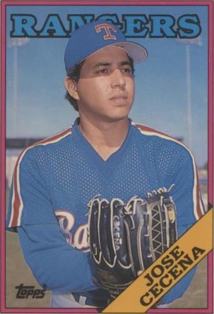 1988 Topps Traded - Jose Cecena #26T Collector's Edition (Tiffany) (RC ...