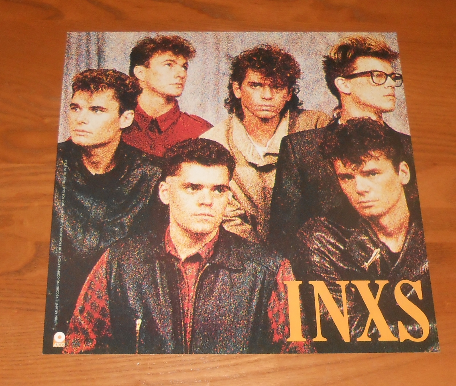 INXS Poster Flat Square 1984 Promo 12x12 RARE | eBay