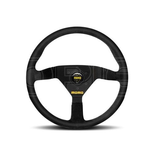 MOMO Mod. 78 320mm Suede Track Steering Wheel - 12 Month Manufacturer ...