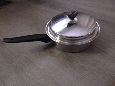 Wonder Ware Stainless Steel Thermium Multi-Plex Cook Pan And Lid ...
