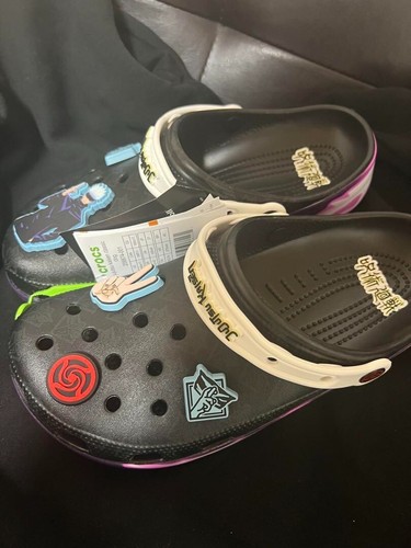 CROCS Jujutsu Kaisen CLASSIC CLOG Sandals shoes color Black 27cm Mens ...