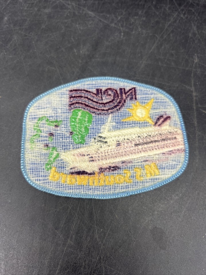 MS Starward Norwegian Cruise Line Ship NCL Souvenir Embroidered Patch ...