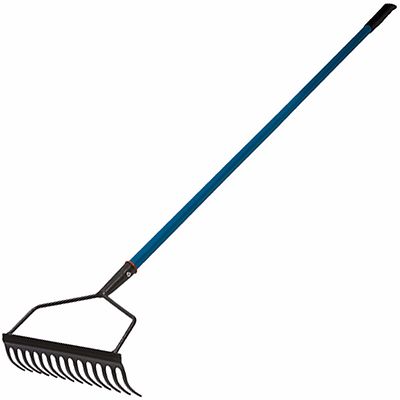 Silverline Heavy Duty Steel Gardening Rake 1400mm Gardening Tool ...