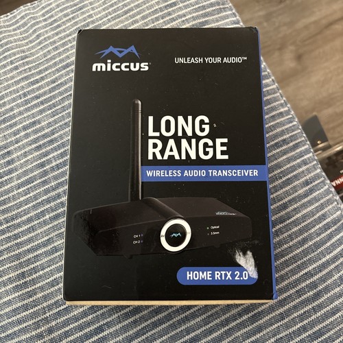 Miccus Home RTX 2.0 Bluetooth Extender Long Range Wireless Audio ...