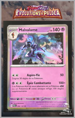Carte Pokémon Malvalame 098/193 Holo PAL FR Evolutions à Paldea EV2 | eBay