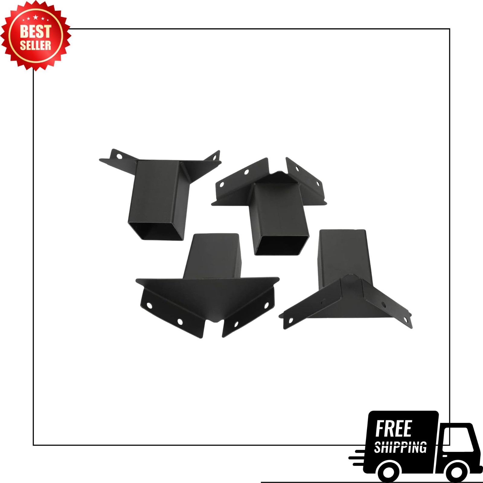 4x4 Deer Stand Brackets, 4PCS Platform Brackets for Hunting & Outdoor ...