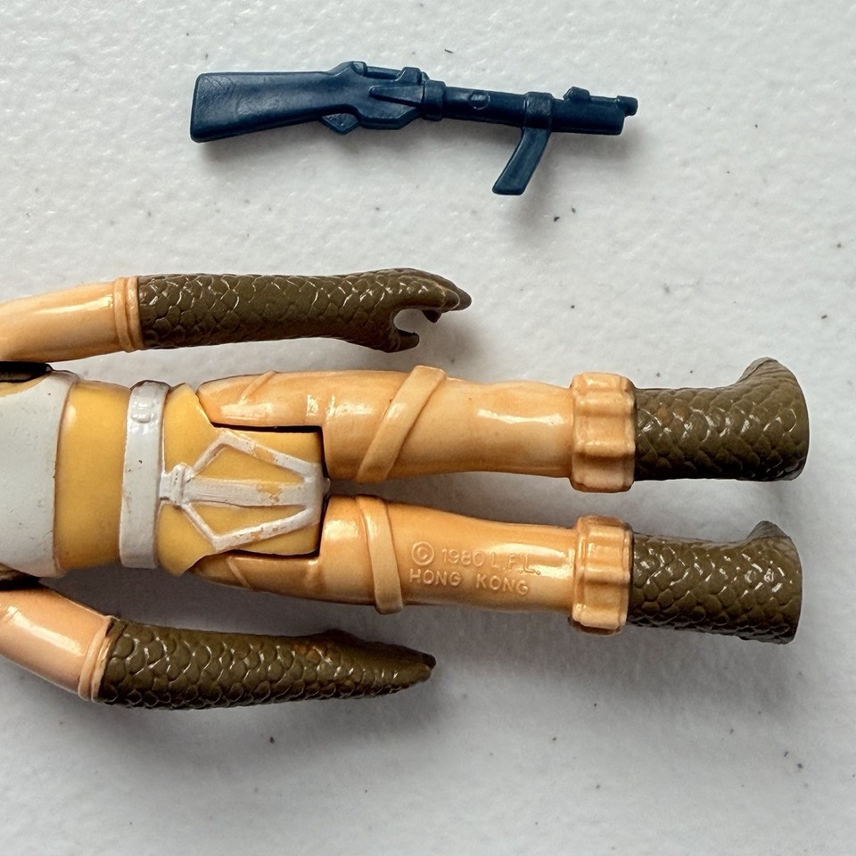 Vintage 1980 Star Wars ESB Bossk Bounty Hunter Original Figure Complete ...