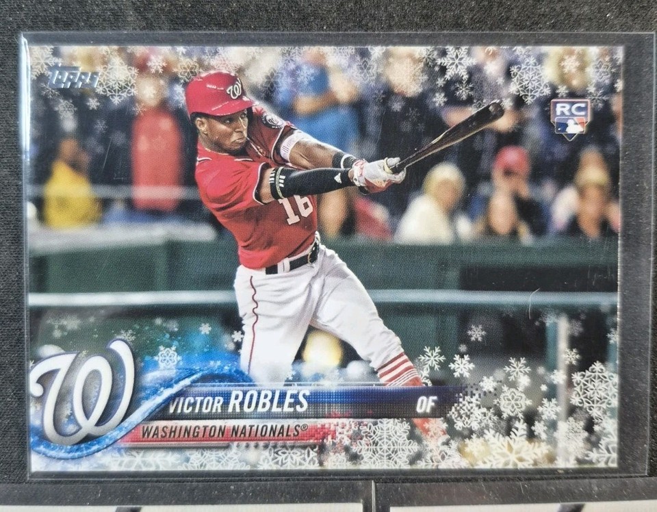 Victor Robles RC 3 Card Lot 2018 Topps Holiday HMW189 Bowman 6 (2) MLB ...
